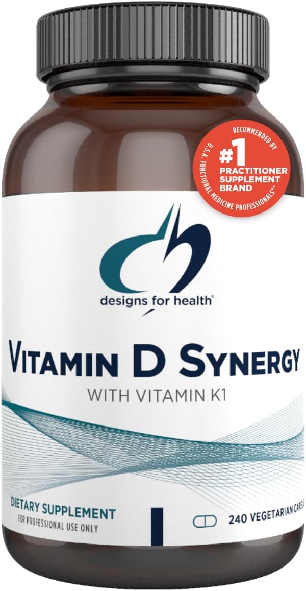 Designs for Health Vitamina D Synergy – 2000 UI de vitamina D con ...