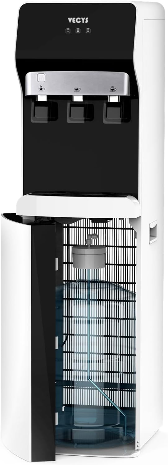 Amazon.com: VECYS Water Dispenser Cooler with Ice Maker, 27LBS Daily ...