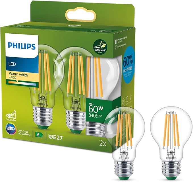 Philips Ultra Efficient - Ultra energy saving lights, LED light source ...