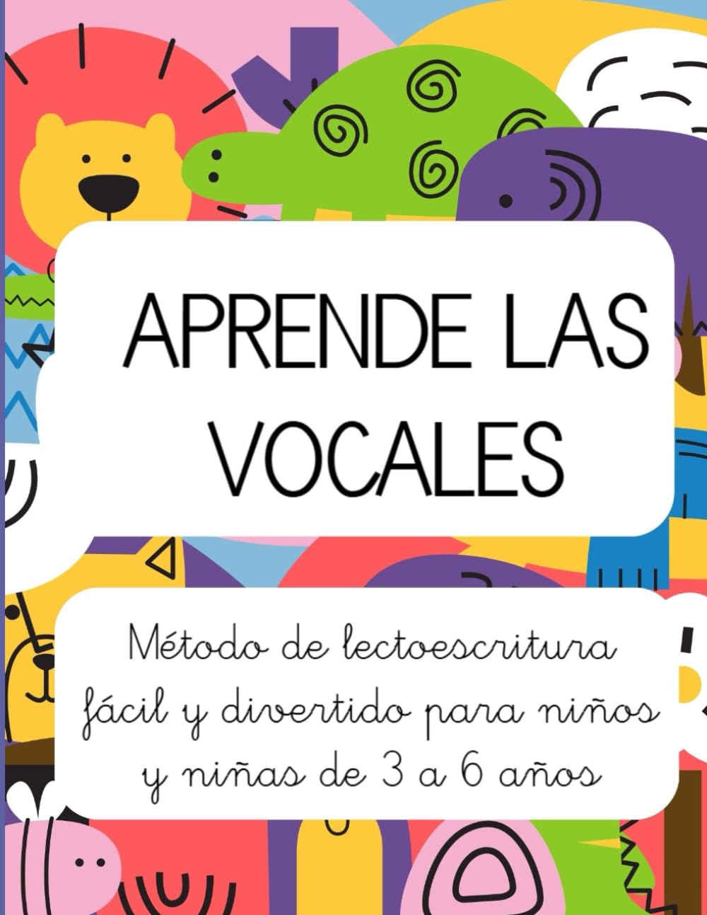 Amazon.com: Aprende las vocales: Método de lectoescritura (Spanish ...