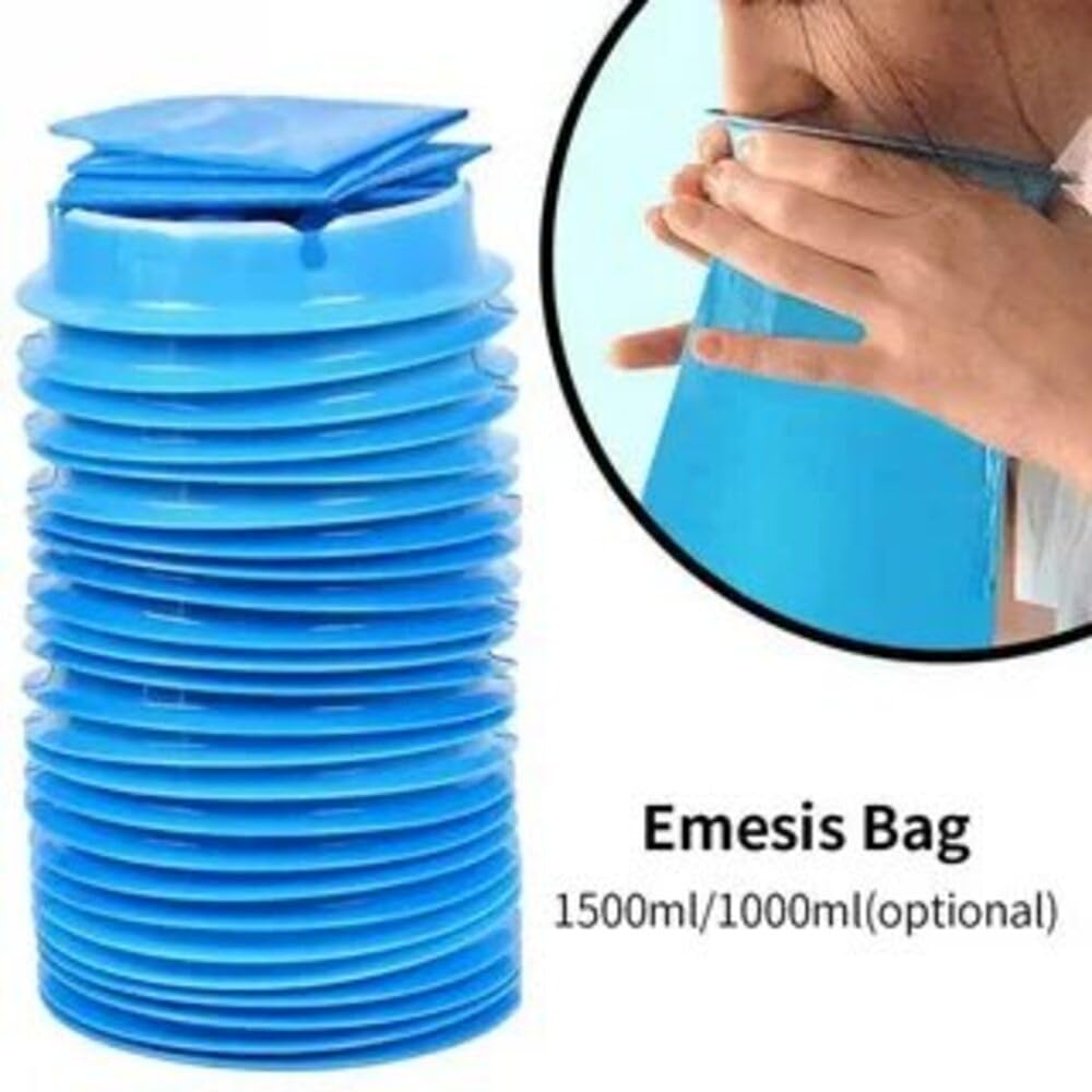 Snapklik.com : Pack Of 24 Disposable Vomit Bags Portable Barf Bags Puke ...