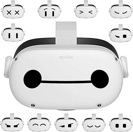 Amazon.com: VR Stickers 12 Pcs, Headset Sticker, Baymax for Oculus ...