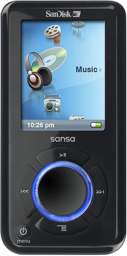 Amazon.com: SanDisk Sansa e280 8 GB MP3 Player (Black) : Electronics