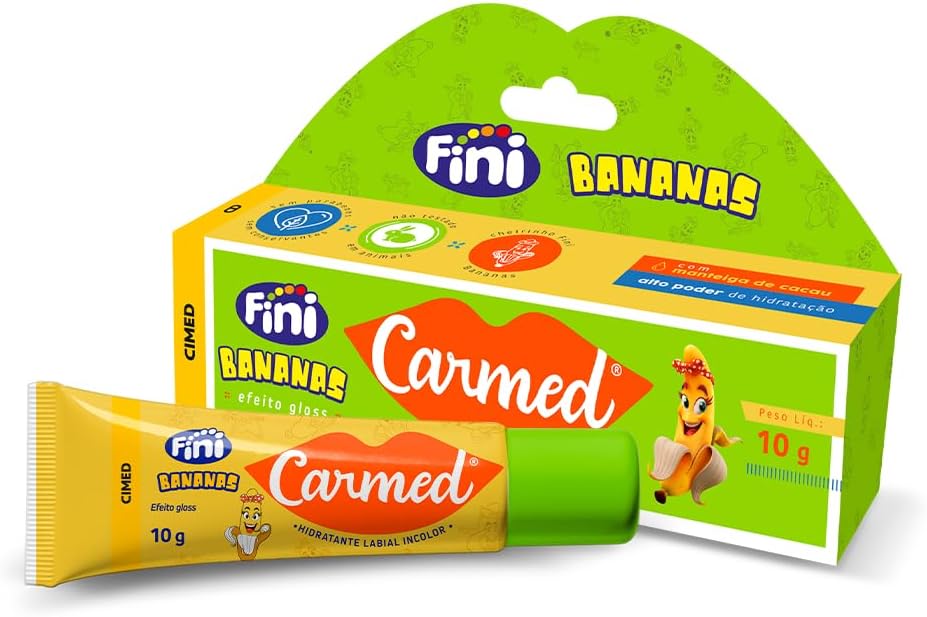 Carmed Fini Bananas Hidratante Labial 10g : Amazon.com.br: Beleza