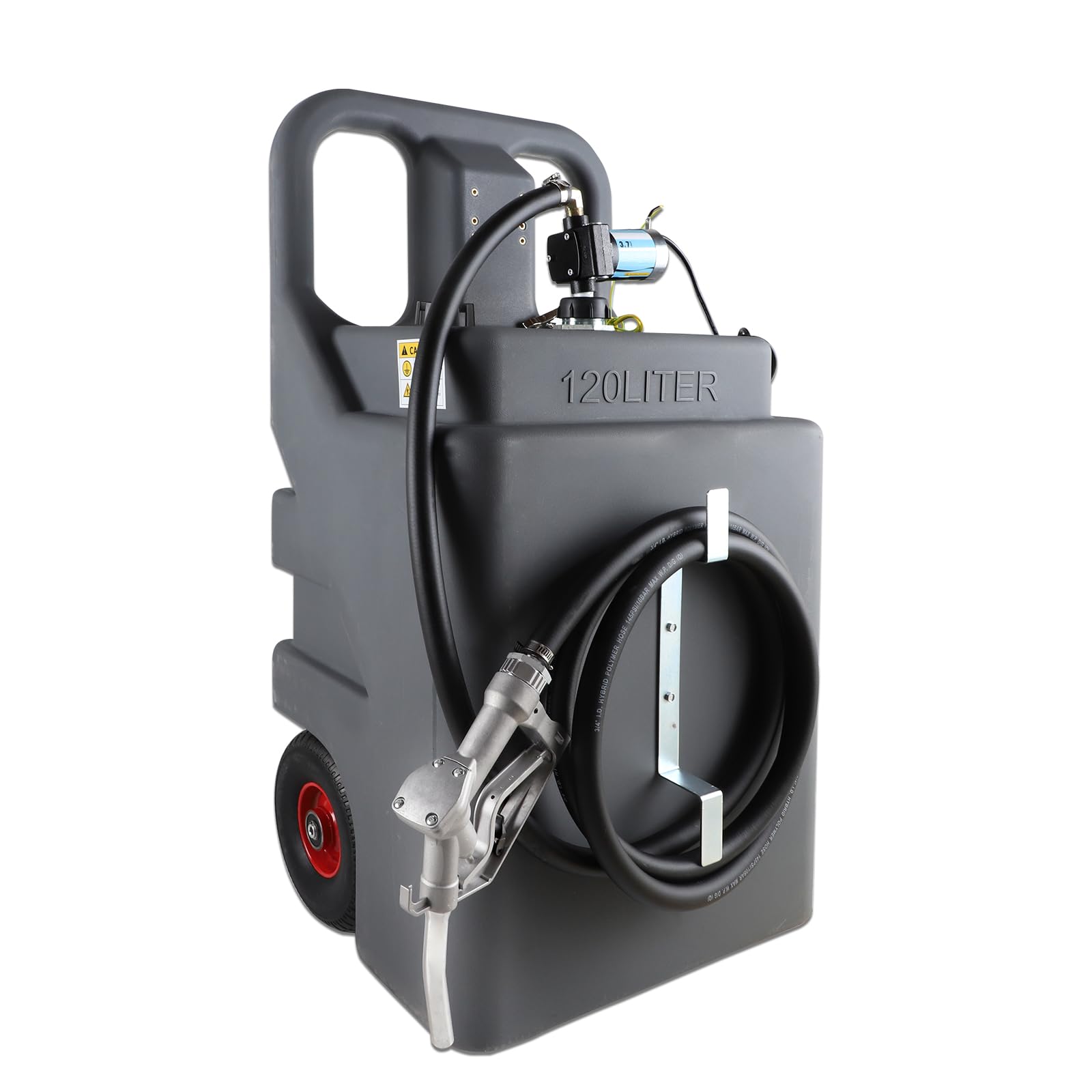 Amazon.com: PRUNkuar 32 Gallon Portable Diesel Fuel Caddy Tank with 12V ...