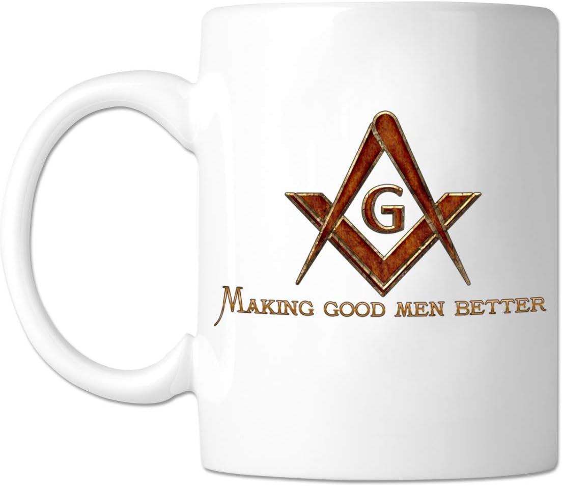 Making Good Men Better Masonic 11 oz. Coffee Mug : Amazon.ca: Home