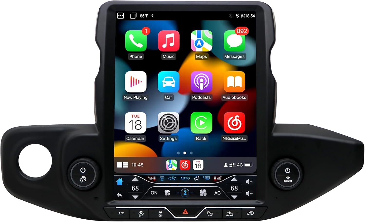 Amazon.com: Android 13 Car Radio Stereo for Jeep Wrangler JL/Gladiator ...