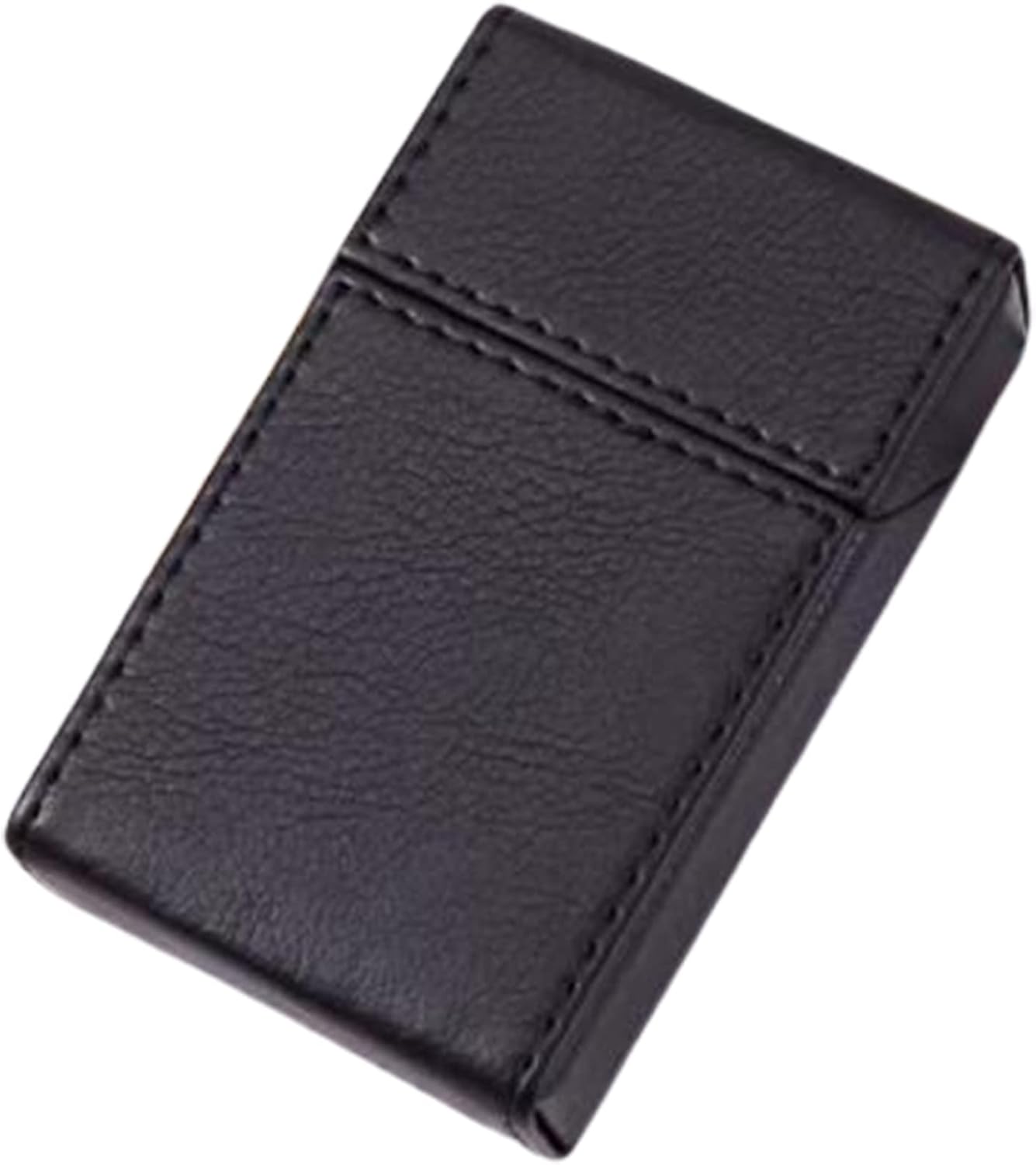 Amazon.com: Slender Leather Cigarette Case Small Cigarette Case Flip ...