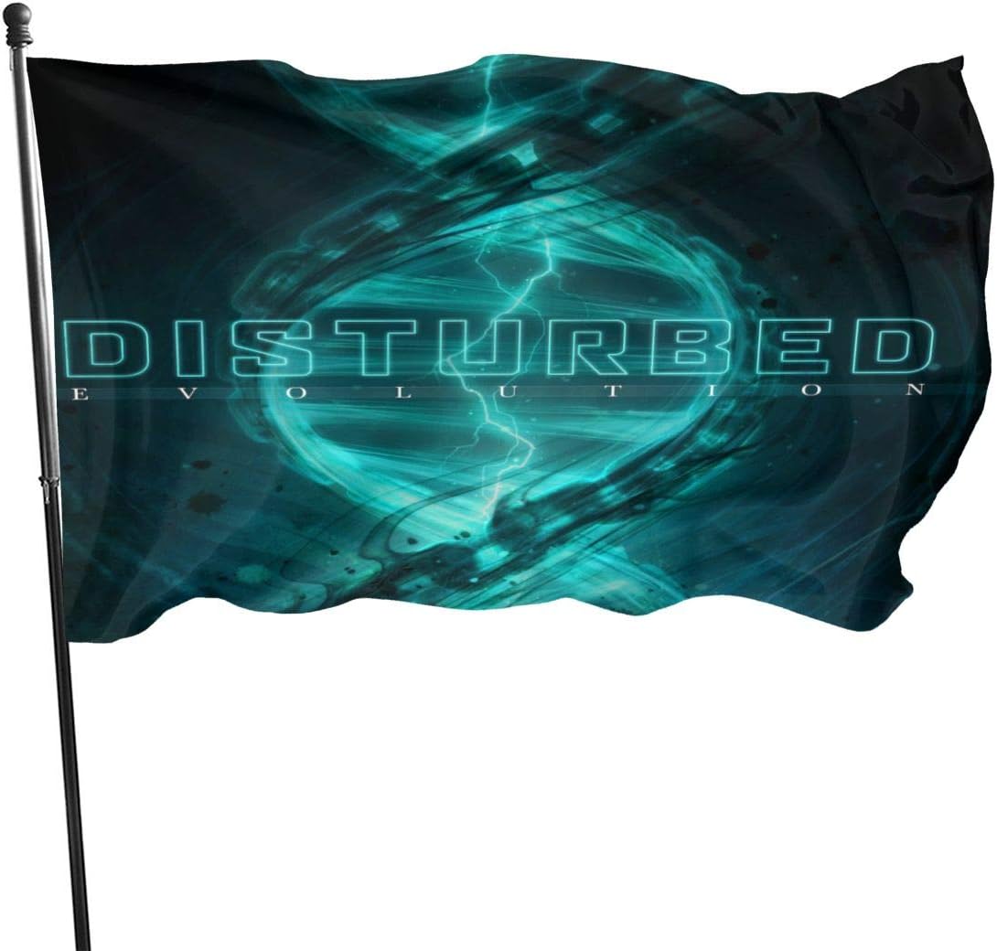 Amazon.com : Zjablum520 Disturbed Evolution Flag 3x5 Ft : Patio, Lawn ...