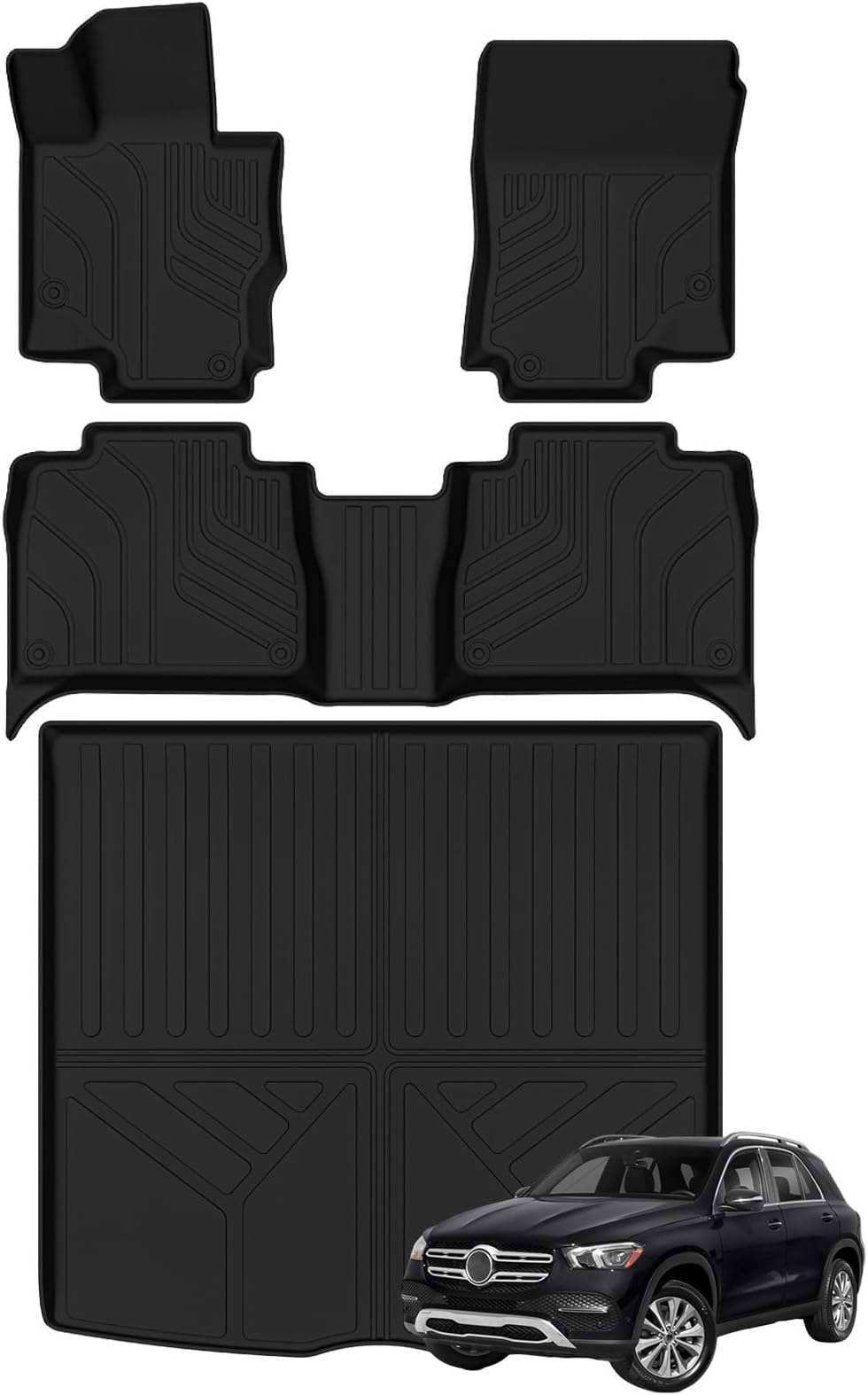 Amazon.com: San Auto Car Floor Mats for Mercedes-Benz GLE 350 450 580 ...