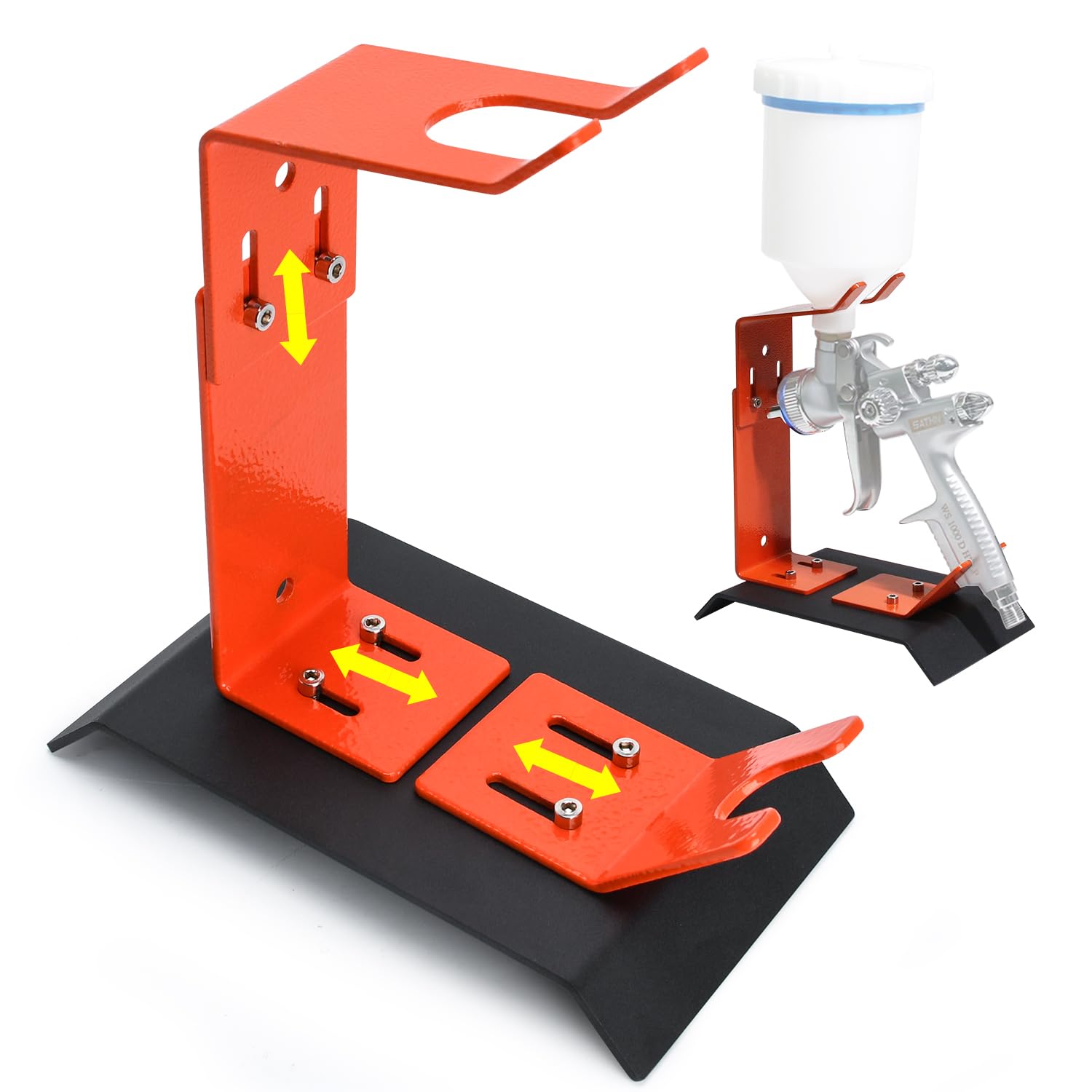 Snapklik.com : Spray Gun Holder Stand Adjustable Spray Gun Holder Paint ...