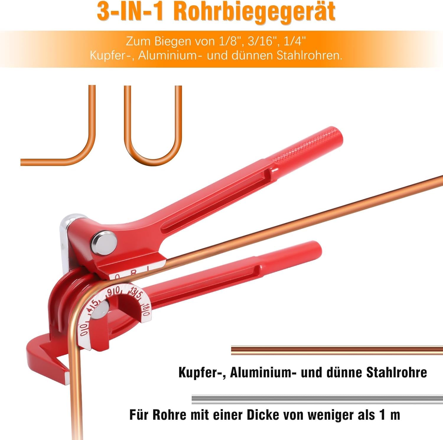 Snapklik.com : Brake Line Flaring Tool Kit, 3/16 Brake Line Kit ...