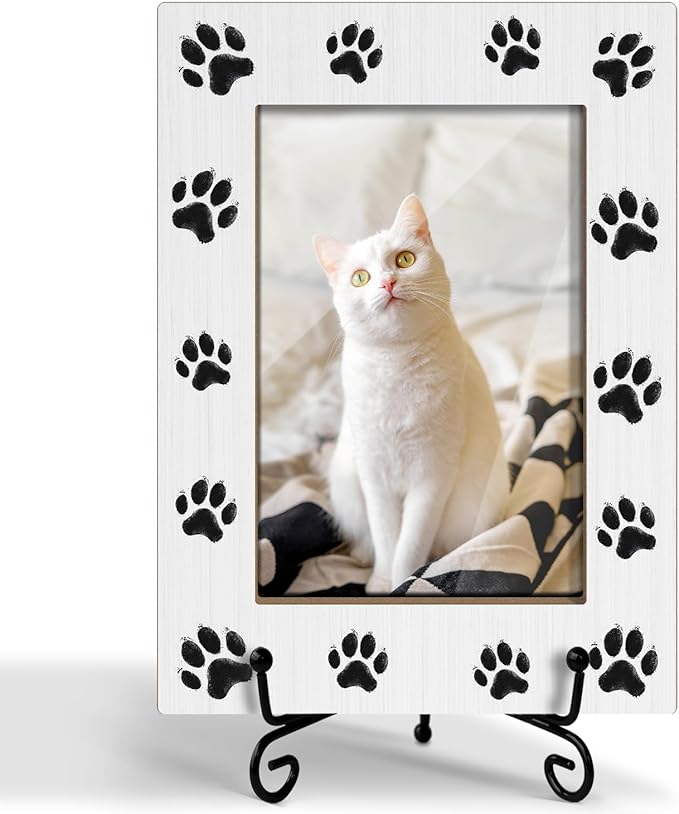 Amazon.com: GOODBANER Pet Photo Frame, Dog Cat Lover Gifts Picture ...