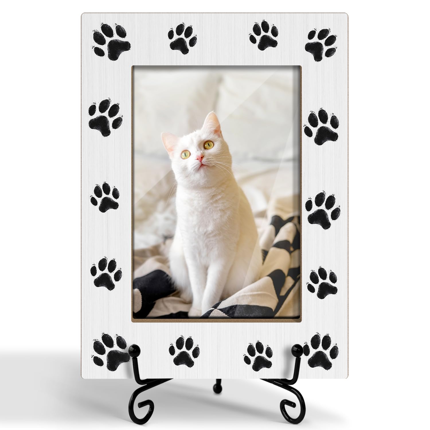 Amazon.com: GOODBANER Pet Photo Frame, Dog Cat Picture Frame, Cat ...