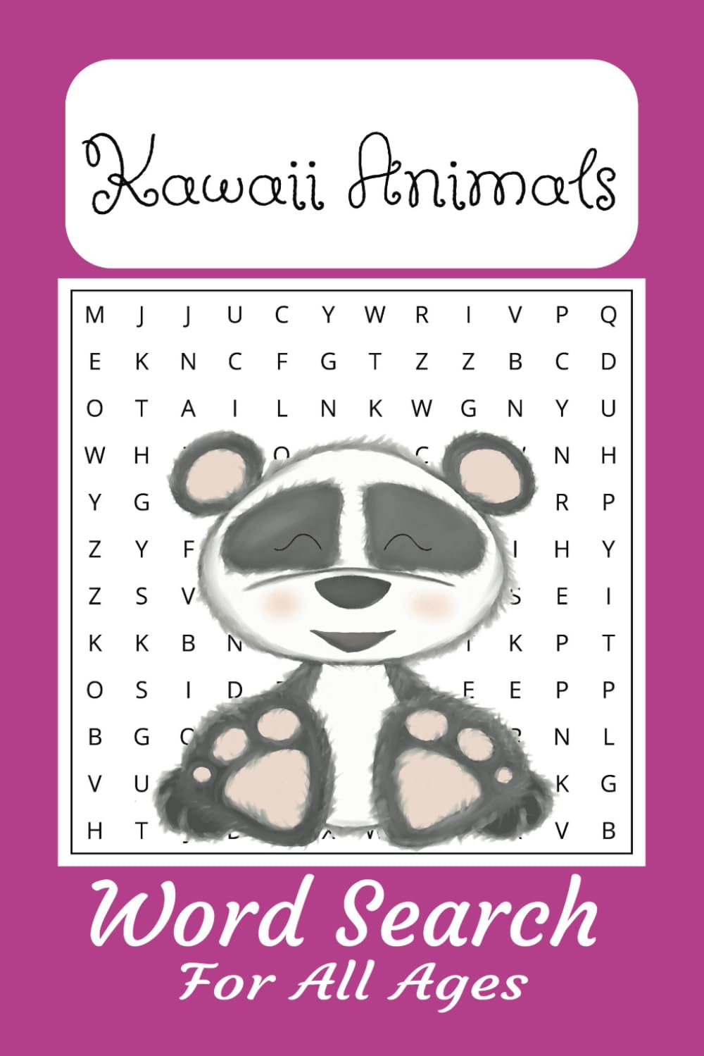 Amazon.com: Kawaii Animals Word Search Puzzle Book: Word Searches with ...