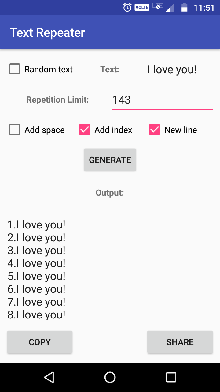 Text Repeater - App on Amazon Appstore