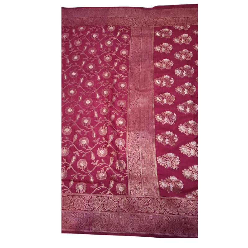 Buy OUR BRAND Authentic Bridal Antic Zari Banarasi Silk Saree for Women ...