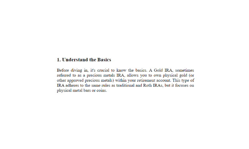 Converting Your IRA to Gold: A Step-by-Step Guide:Amazon.in:Appstore ...