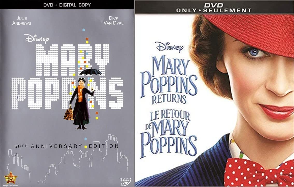 Amazon.com: Mary Poppins: 50th Anniversary Edition / Mary Poppins ...