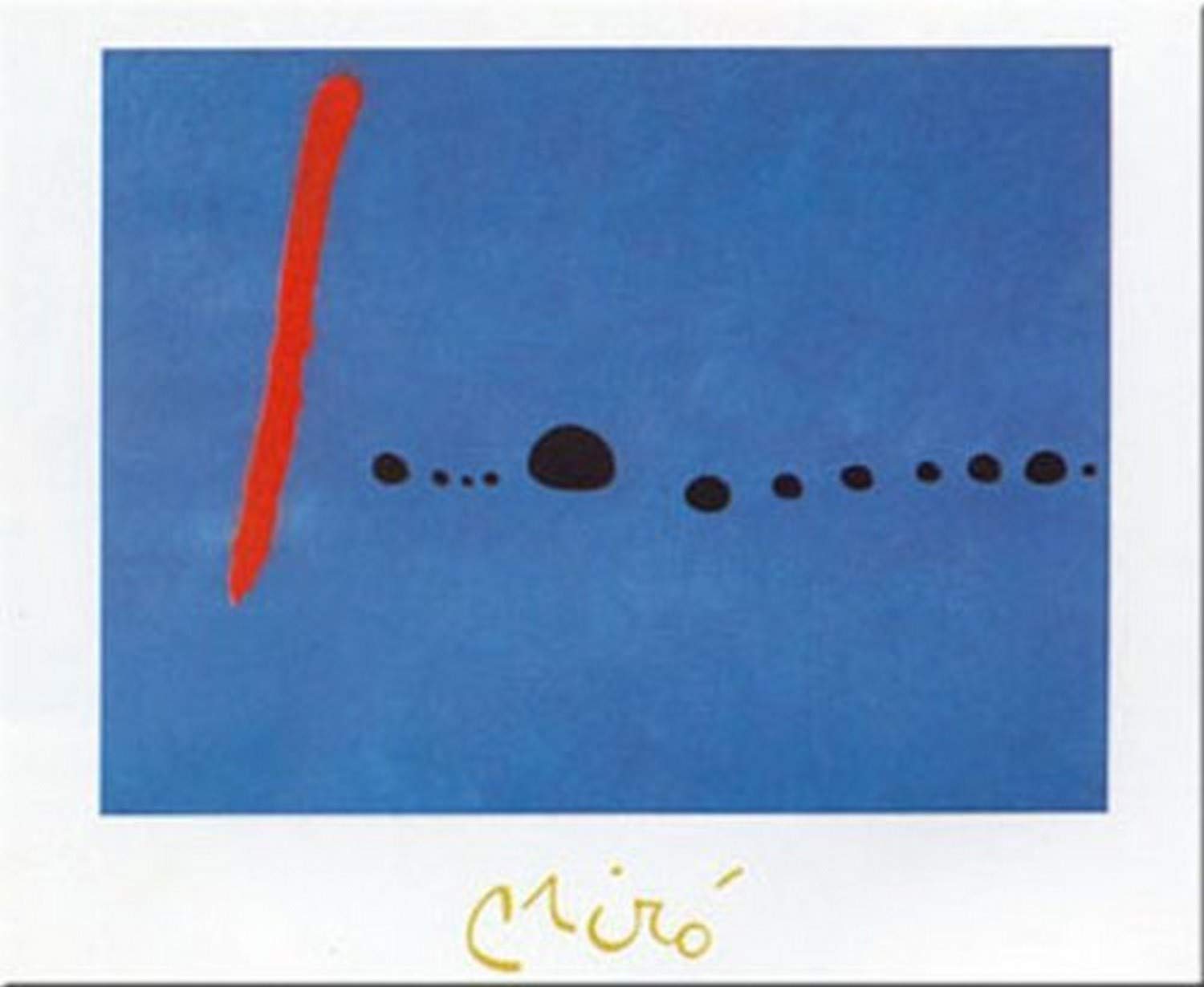 Joan Miro Blue