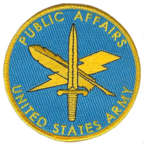 Amazon.com: Public Affairs Patch: Arts, Crafts & Sewing