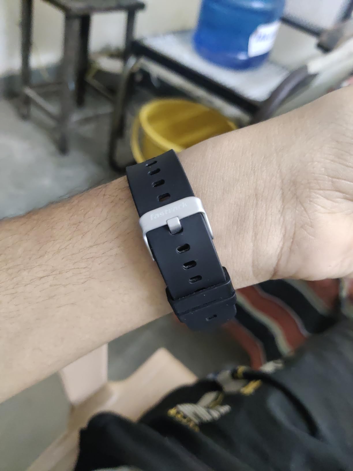 Fastrack Nitro Pro Premium Smartwatch with 1.85" AMOLED Display with ...