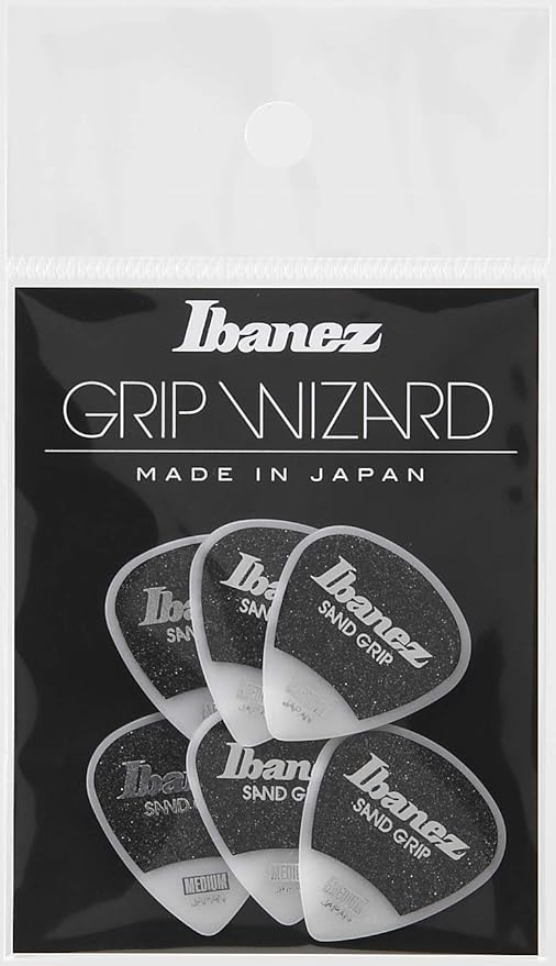 Amazon.com: Ibanez Grip Wizard Series Sand Grip Pick PA16MSG-WH WHITE ...