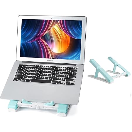 STRIFF Laptop Stand for Desk, Ergonomic Computer Stand Laptop Riser ...