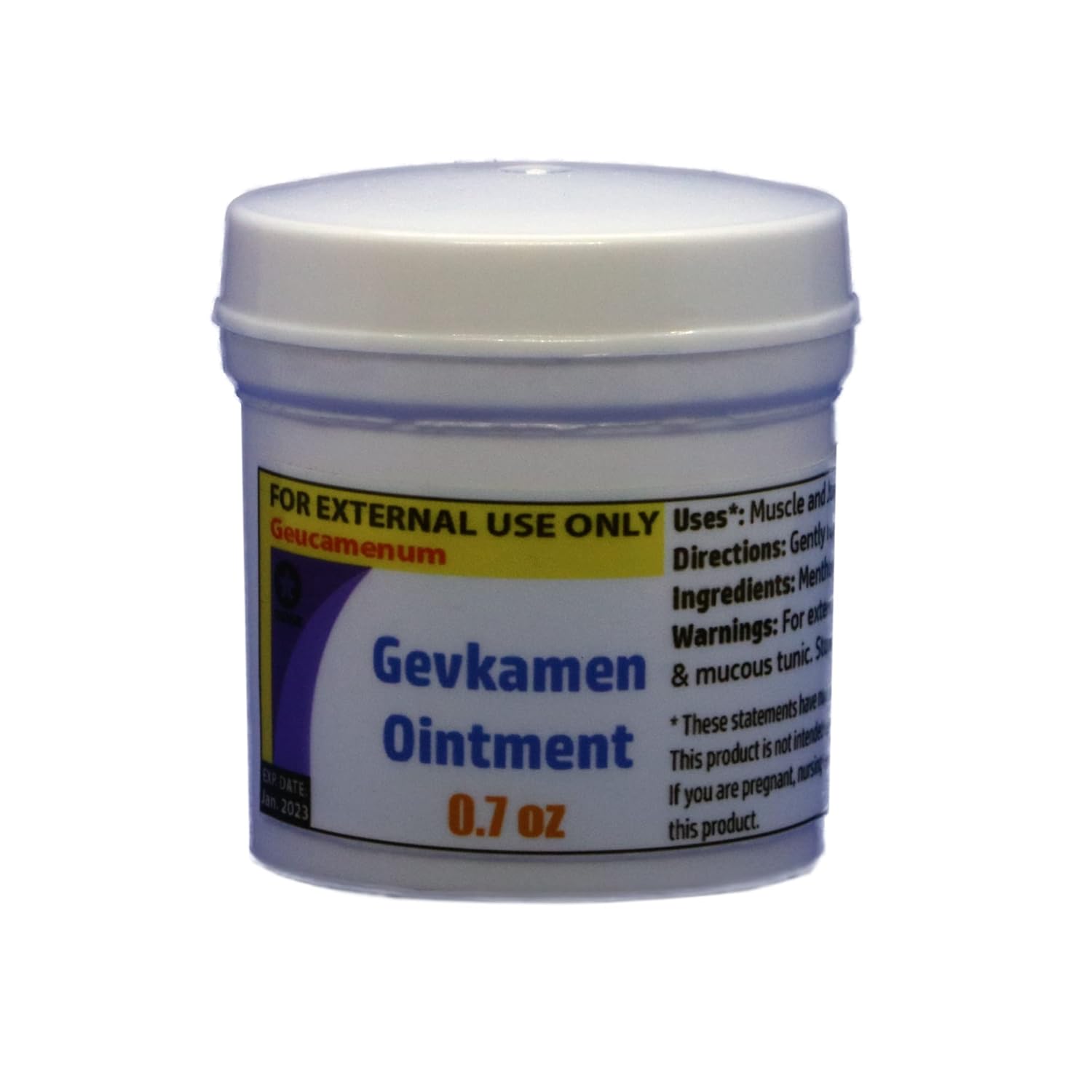 Amazon.com : Gevkamen ointment/мазь Гевкамен (1 jar (20g / 0,7oz ...
