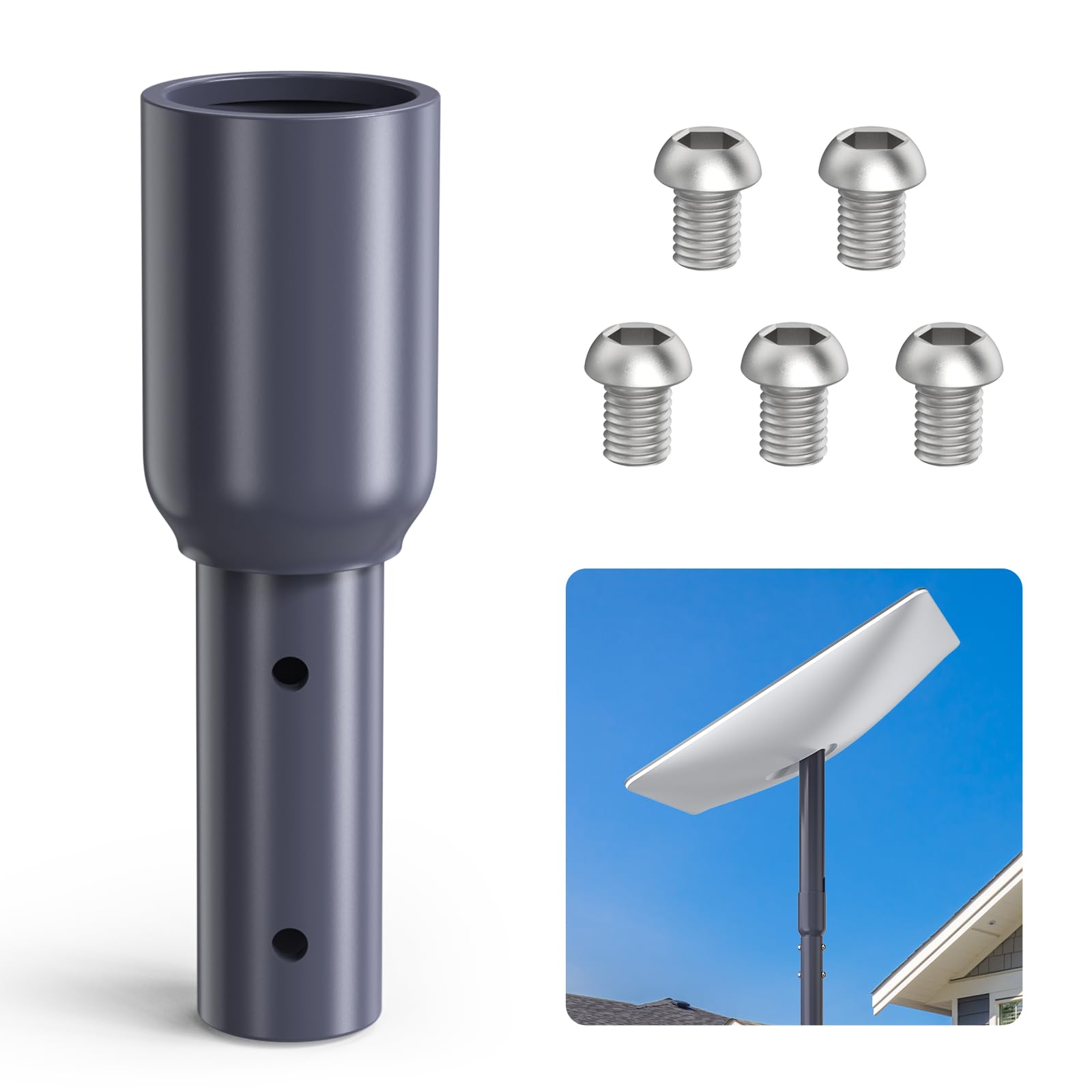 Snapklik.com : XLTTYWL Starlink Pole Mount,Aluminum Alloy Starlink ...