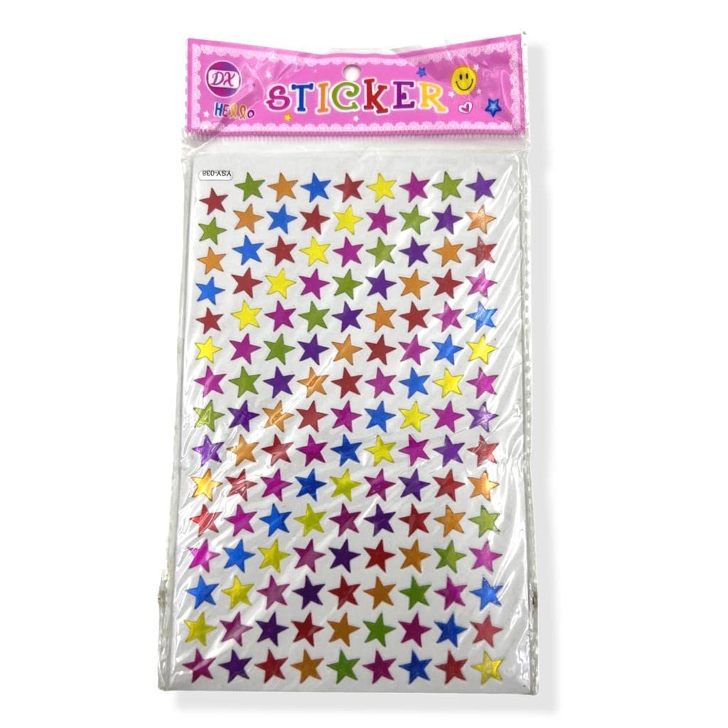 SAMVARDHAN Star Shaped Sticker Labels for School Kids, Teacher, Craft ...