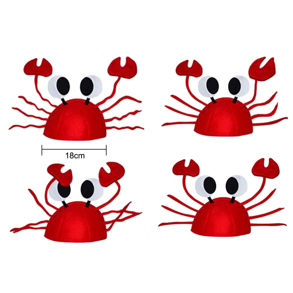 Snapklik.com : Adult Crab Hat Lobster Costume Accessory Hat Funny ...