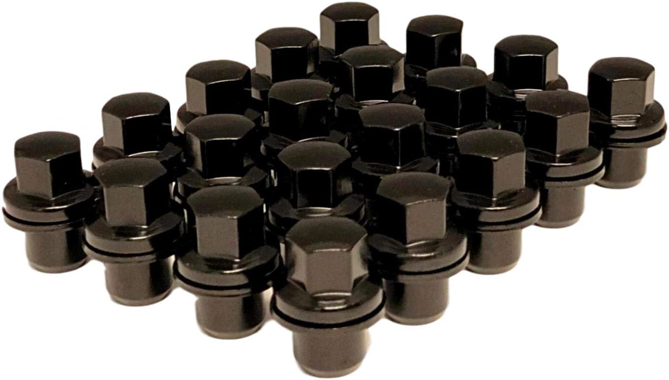 Amazon.com: Set of 20 Eisen Performance Black OEM Factory Style Lug ...