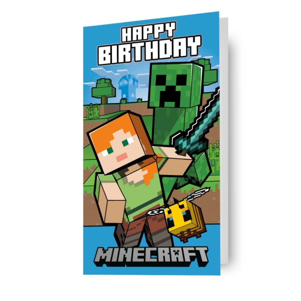 Tarjeta De Cumpleaños Imprimible De Minecraft Feliz Cumpleaños Danny