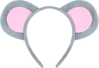 Amazon.com : IGMaryBox Mouse Ears Headband Animal Ears Headwear Plush ...