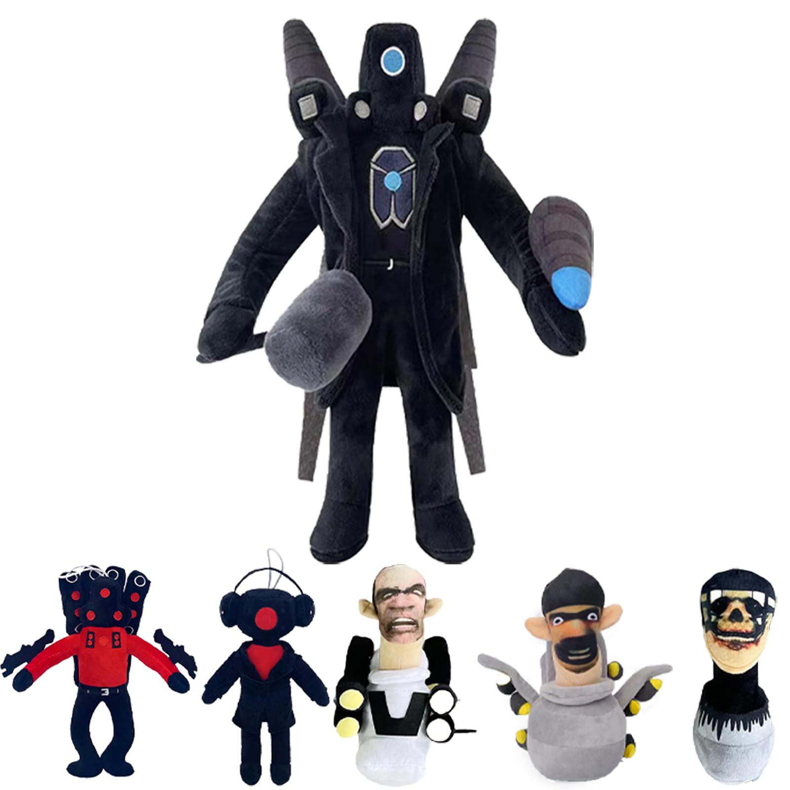 Buy DreaM8TSkibidi Toilet Plush,Speakerman Plush,Cameraman Plush,Fun ...