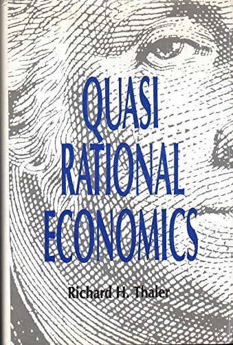 Amazon.com: Quasi Rational Economics: 9780871548467: Thaler, Richard H ...