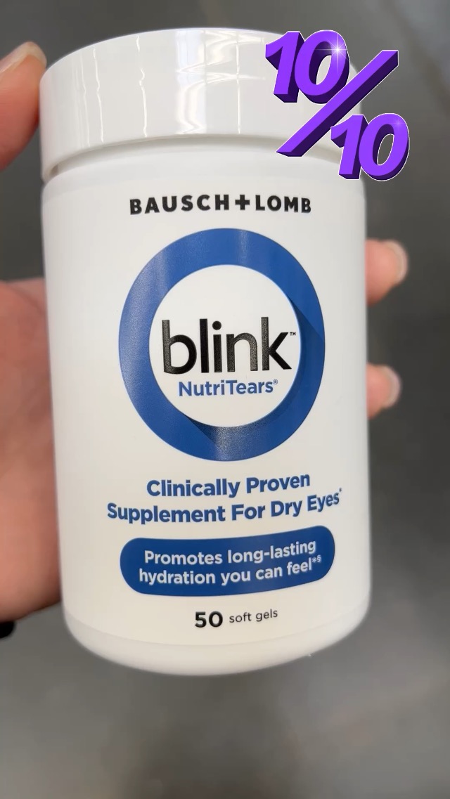 Watch Blink NutriTears Clinically Proven Supplement for Dry eyes on ...