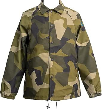 Amazon.com: CDJBHW Swedish M90 Jacket Geometric Camouflage Jacket ...