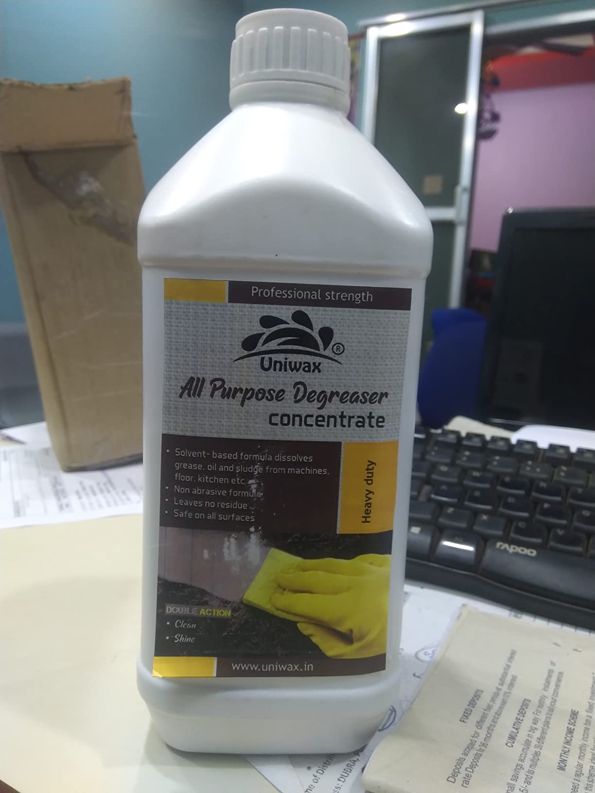 uniwax- U7 All Purpose Degreaser Concentrate Engine Cleaner, kitchen ...