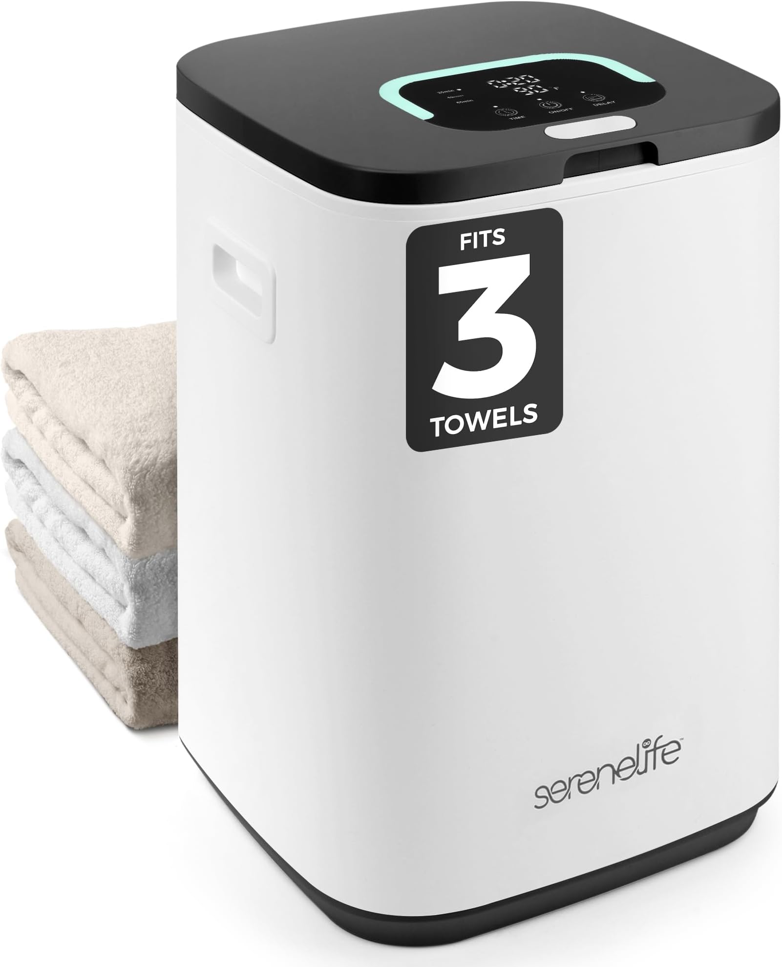 Amazon.com: SereneLife Counter Towel Warmer Bucket - with Customized ...