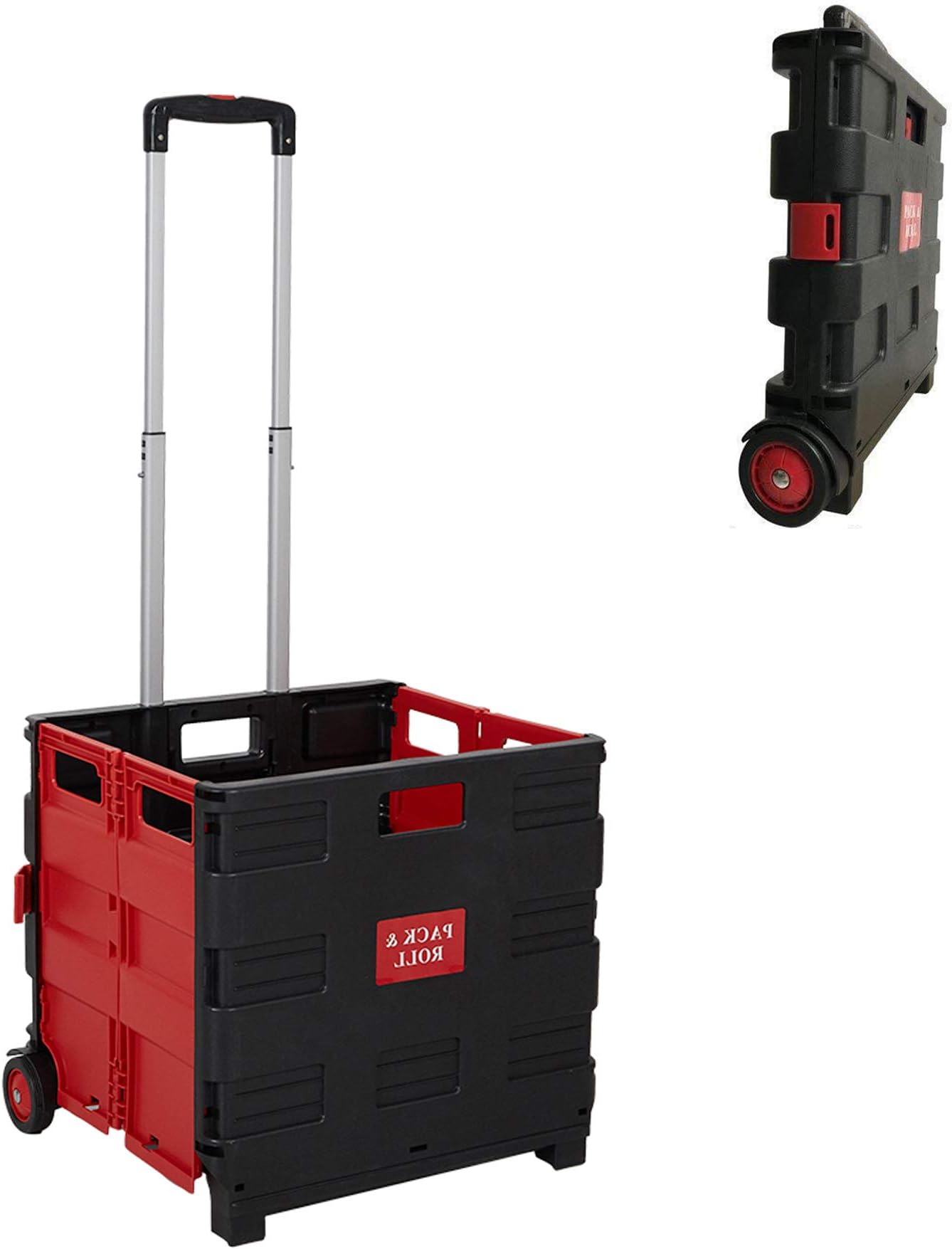 Amazon.com: Universal Collapsible Mobile Storage Crate, 18 1/4"x15"x18 ...