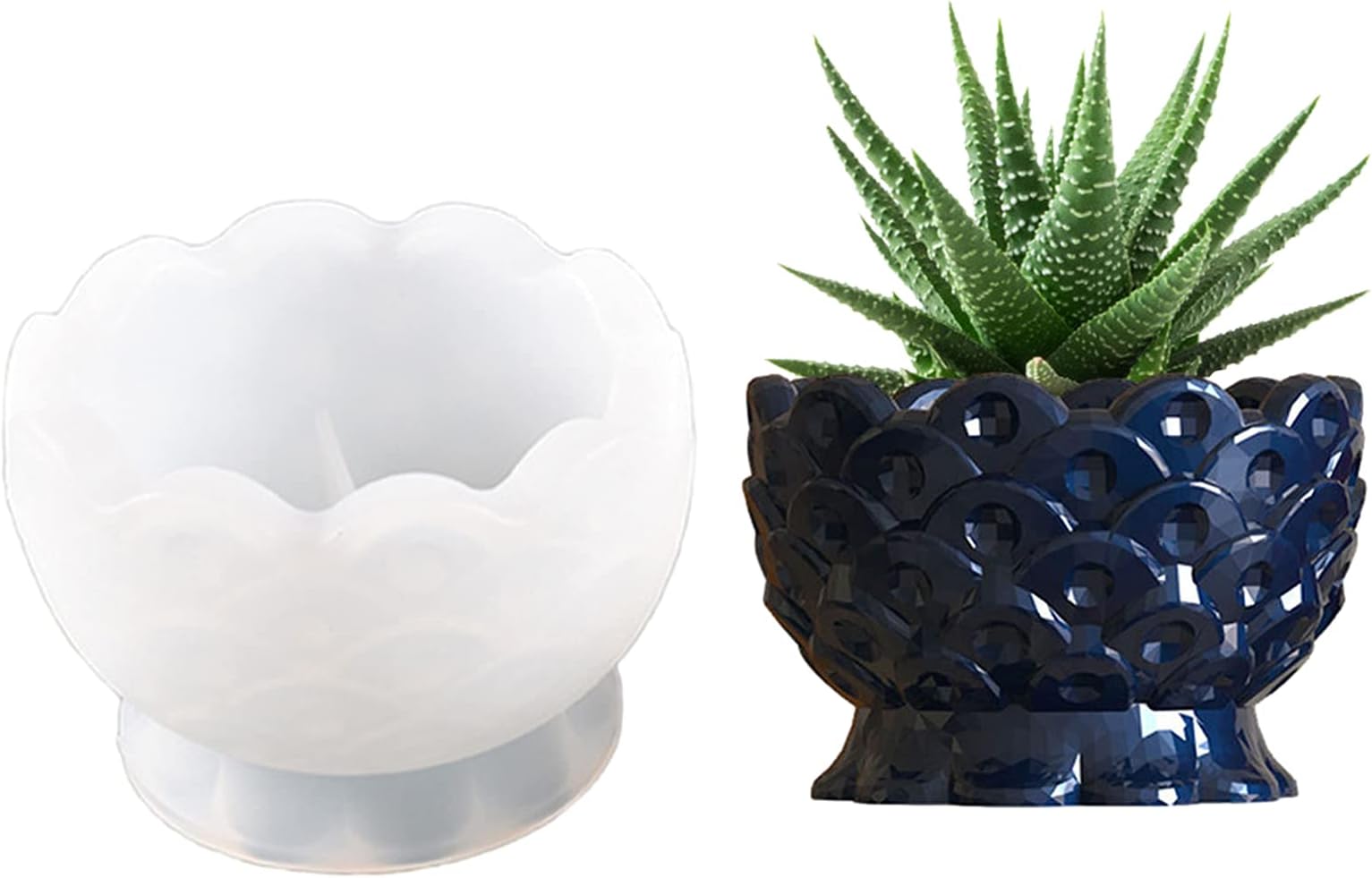Amazon.com: Cute Mother and Child Owl Succulent Flower Pot Pen Holder ...