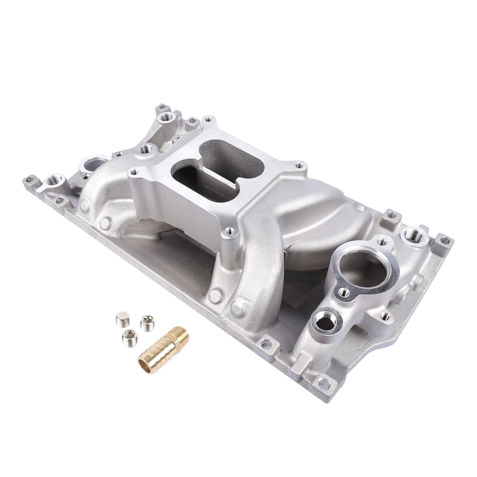Amazon.com: NEWZQ Dual Plane Vortec Intake Manifold Replacement for ...