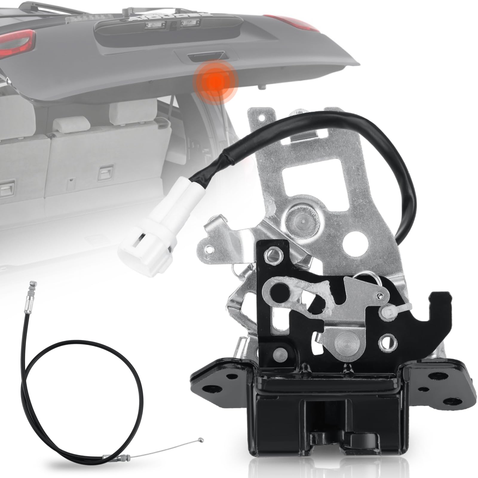 Amazon.com: Tailgate Lock Actuator Trunk Latch Assembly with Cable ...