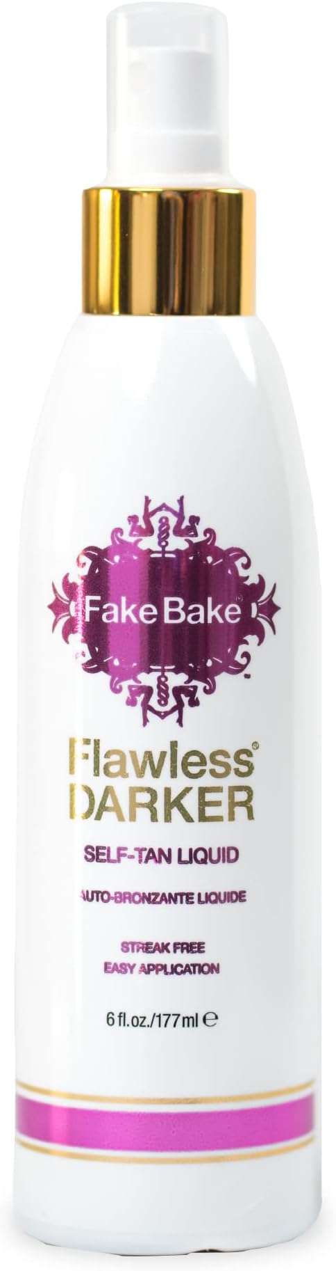 Fake Bake Flawless Darker Self-Tan Liquid & Professional Mitt, 6 ounces ...