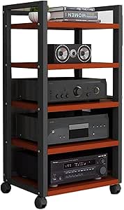 Amazon.com: Media Stand 5-Tier Audio-Video Media Stand, Modern AV ...