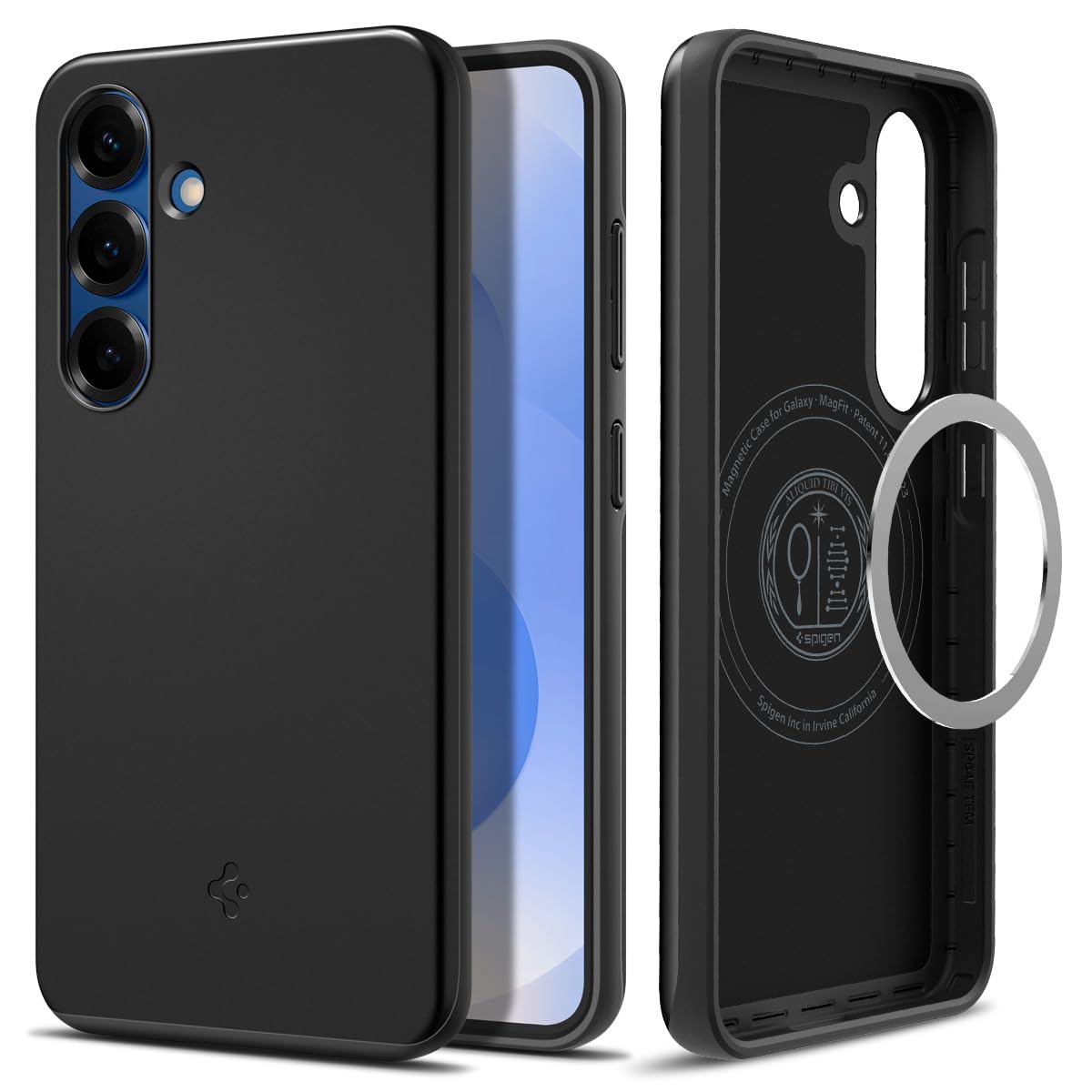 Snapklik.com : Spigen Thin Fit MagFit Designed For Galaxy S25 Case Qi2 Certified/Magnet For Galaxy