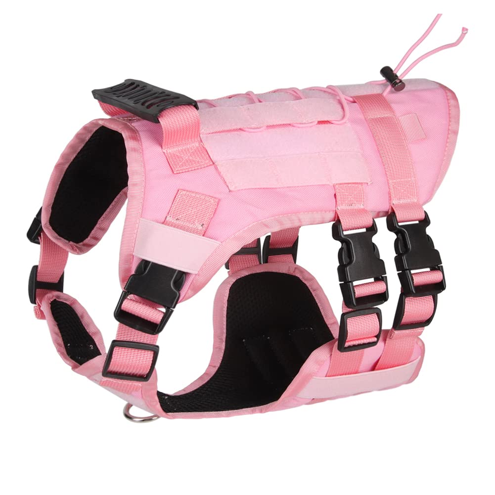 Amazon.com : FEimaX Tactical Dog Harness No Pull Adjustable Pet Harness ...