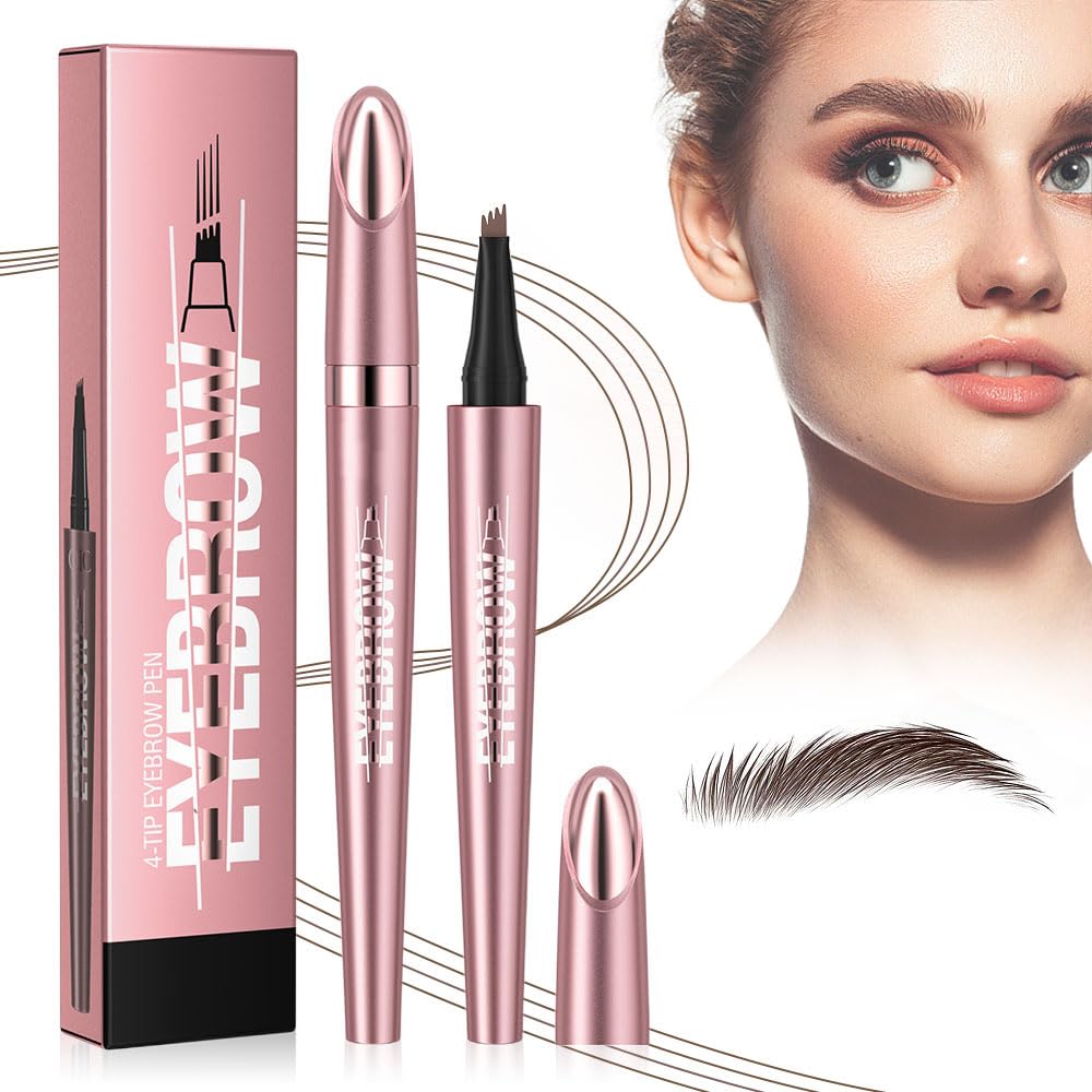 Magic Eyebrow Pencil, 2024 New Upgrade Eyebrow Microblading Pen 3D ...
